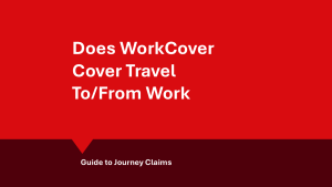 Journey Claims QLD: WorkCover for Travel to & from Work